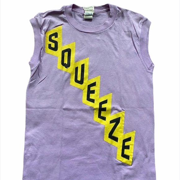 Tops | Vintage 1985 Squeeze Band Tour Shirt | Poshmark